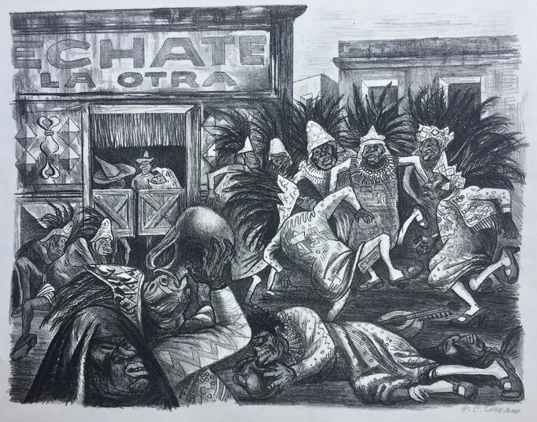 Jose Clemente Orozco - DANCING INDIANS / ECHATE La OTRA, For Sale at ...