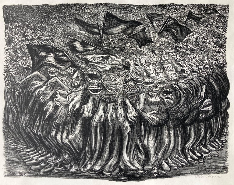 Jose Clemente Orozco - LES MESURES En vente sur 1stDibs