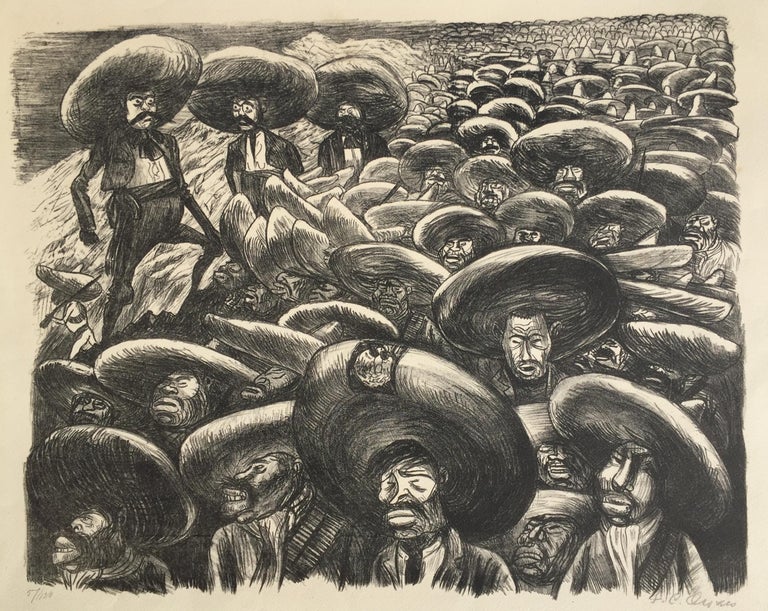 Jose Clemente Orozco - ZAPATISTAS aka Generalas at 1stDibs
