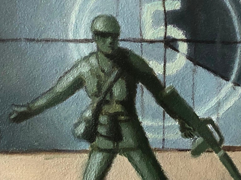 Jose H. Alvarenga - The Victorious, Oil Painting For Sale at 1stDibs