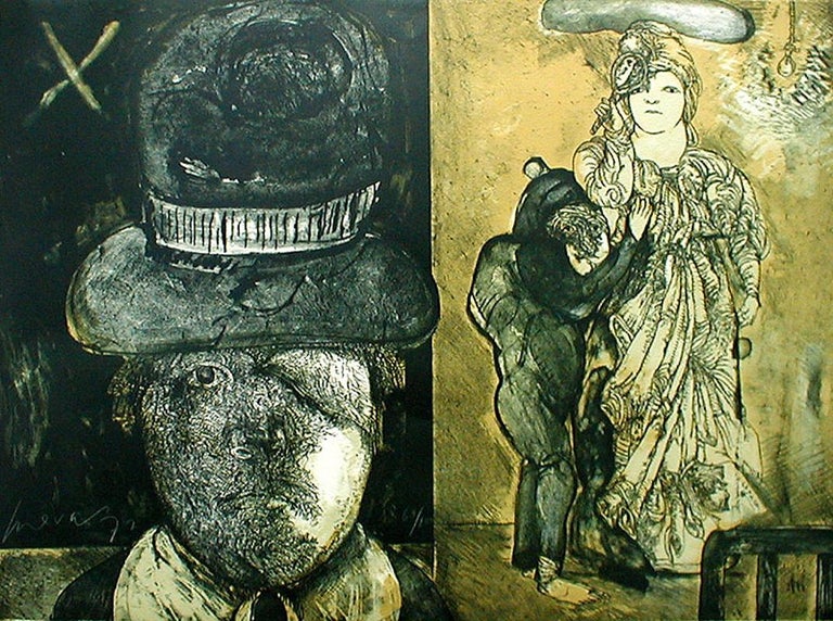 José Luis Cuevas - La Maga from "The Mexican Masters Suite" For Sale at ...