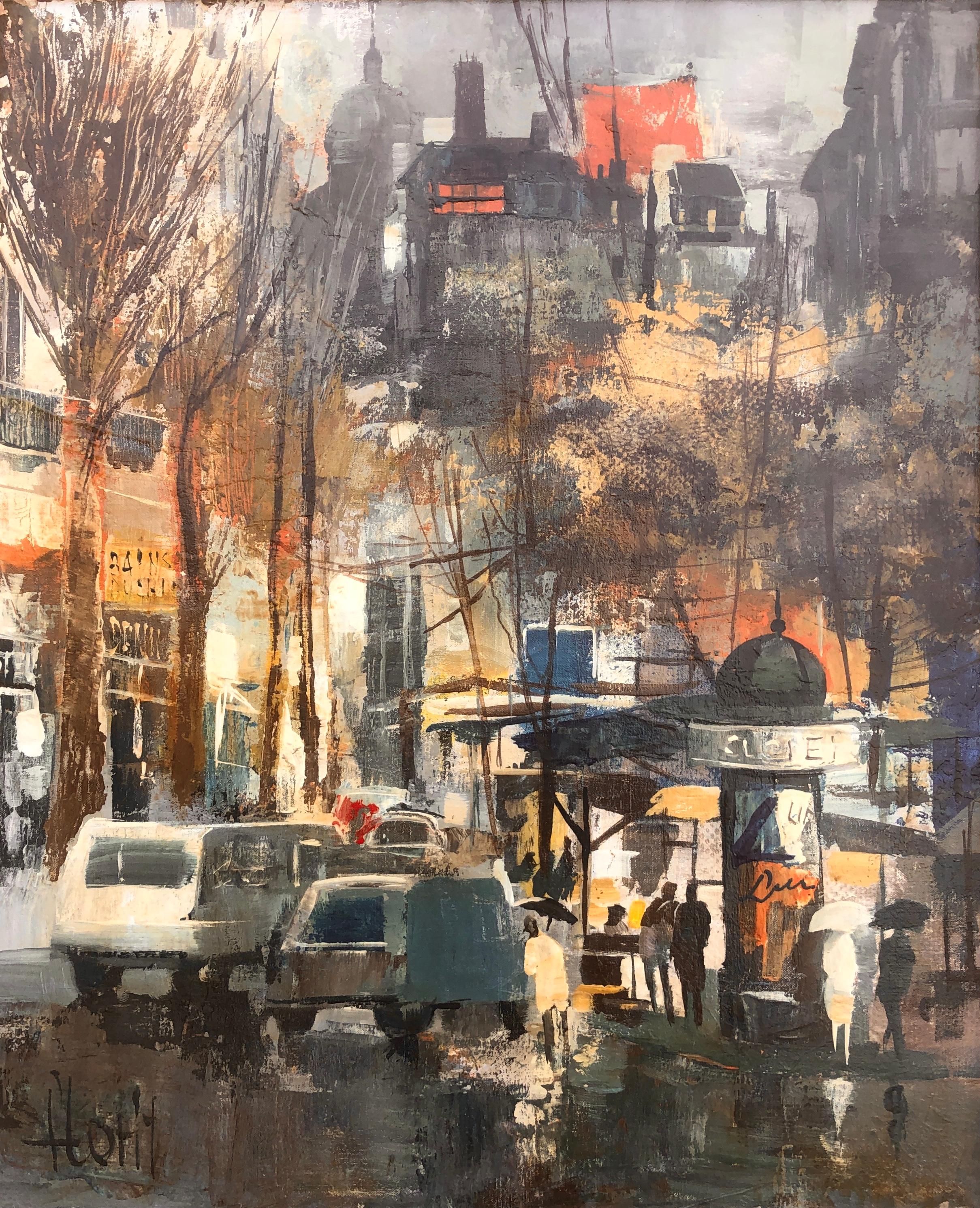 Anthony Murphy - Magical Realist Painting. Title - Love For Sale at 1stDibs