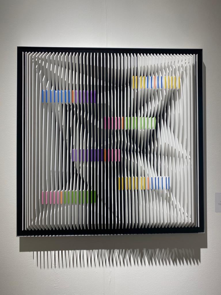 Jose Margulis - Andean migrations, 2021 - kinetic wall sculpture by J ...