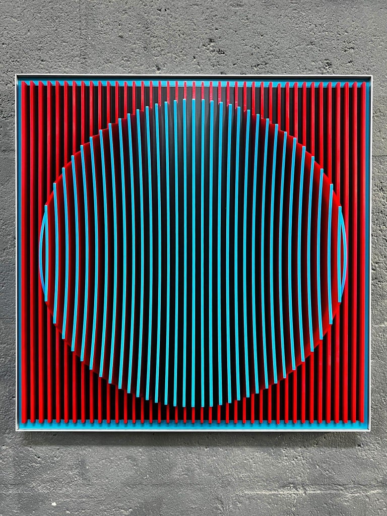 Jose Margulis - Mini moon 1.5 - J. Margulis - kinetic wall sculpture ...