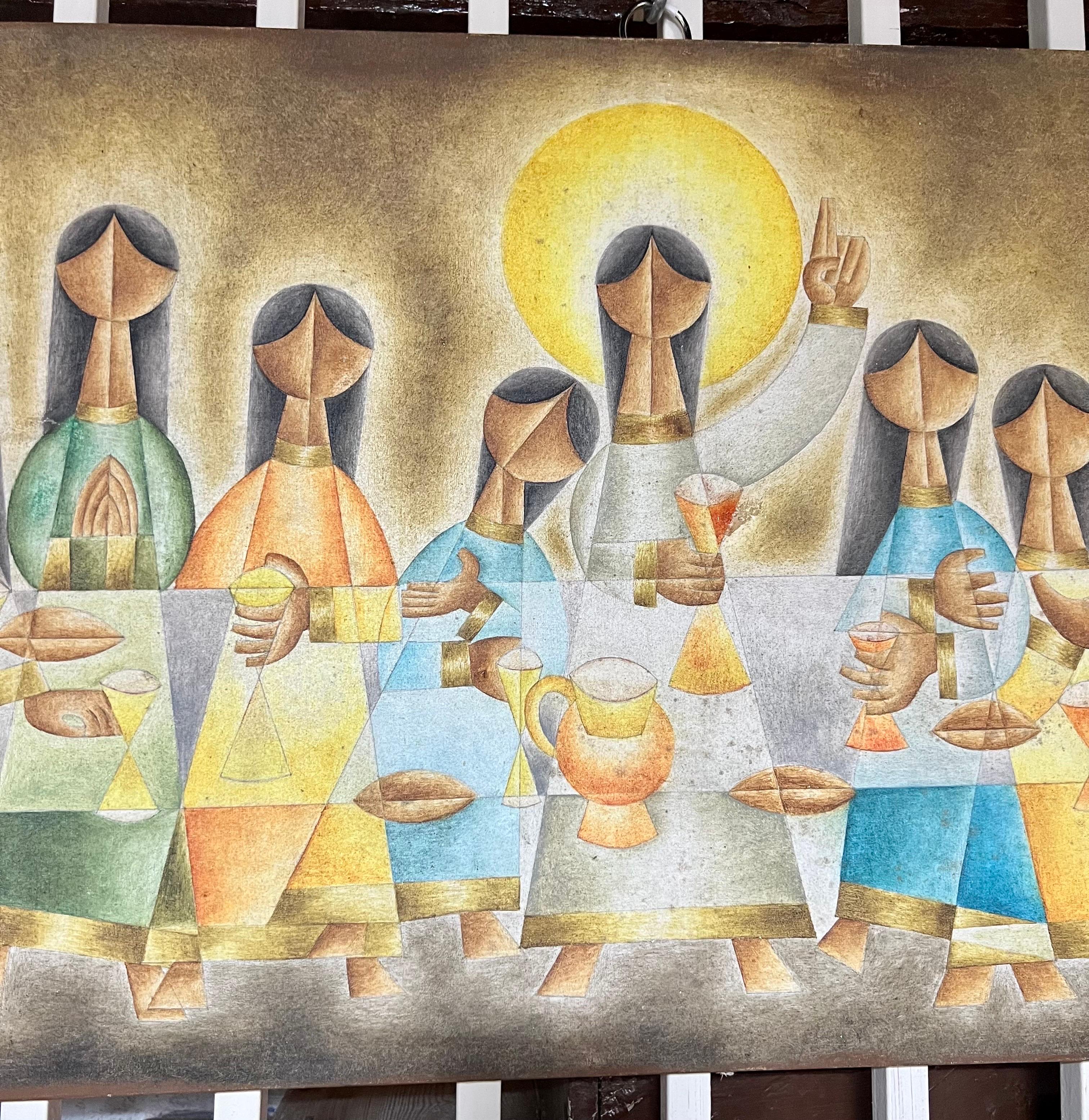 Jose Maria de Servin, The Last Supper For Sale at 1stDibs
