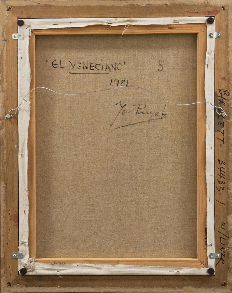 Jose Puyet - 'The Venetian', Artist Portrait, Madrid, Malaga, House of ...