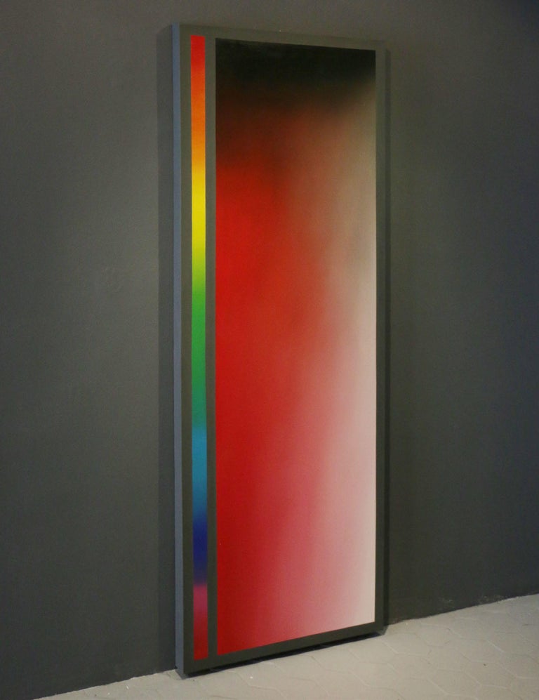 Jose Ricardo Contreras Gonzalez - Red tone cube in human scale ...