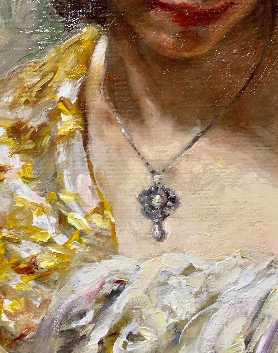 José Royo - Golden - José Royo Oil painting on canvas Impressionist at ...