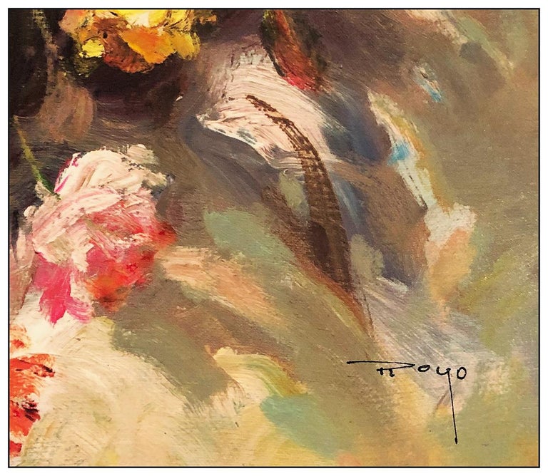 José Royo - Jose Royo Sentimiento Large Color Serigraph On Board Female ...