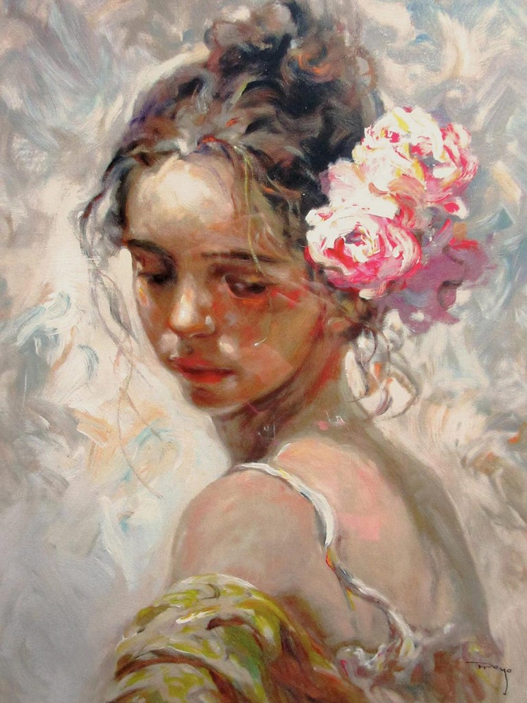 José Royo - Royo "La Perla, (PANEL Edition) 2000" Serigraph on Claybord ...