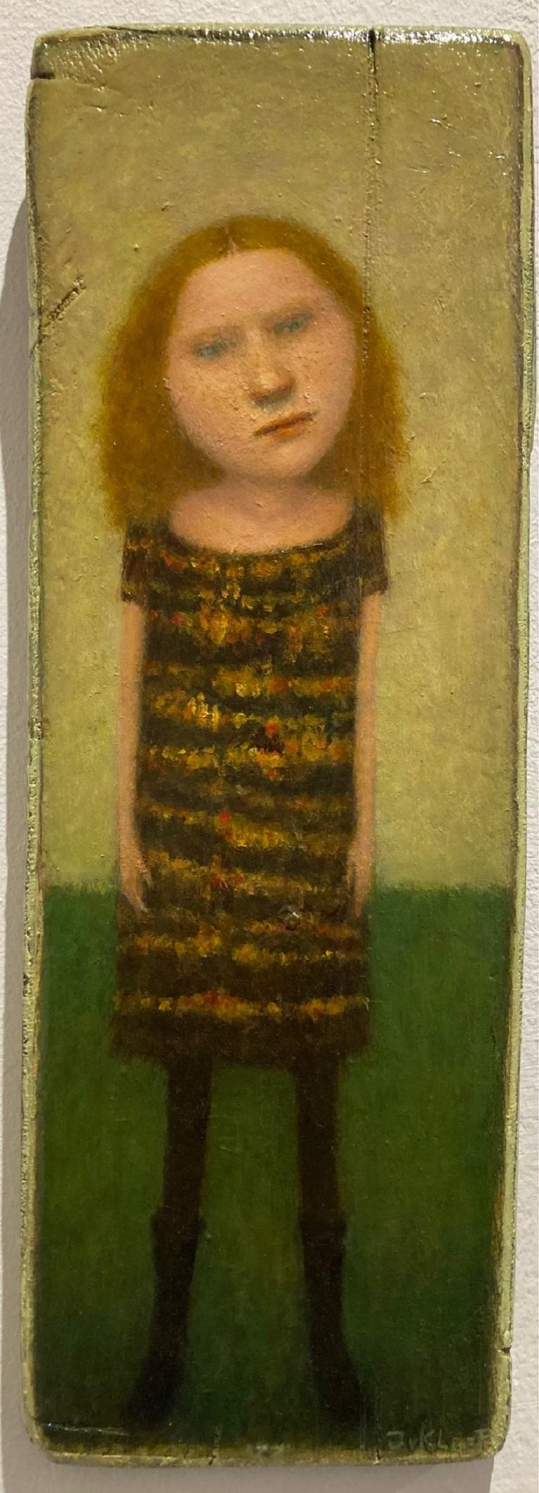 Jose van Kleef - Staand Meisje Standing Girl Oil on Panel Wood In Stock ...