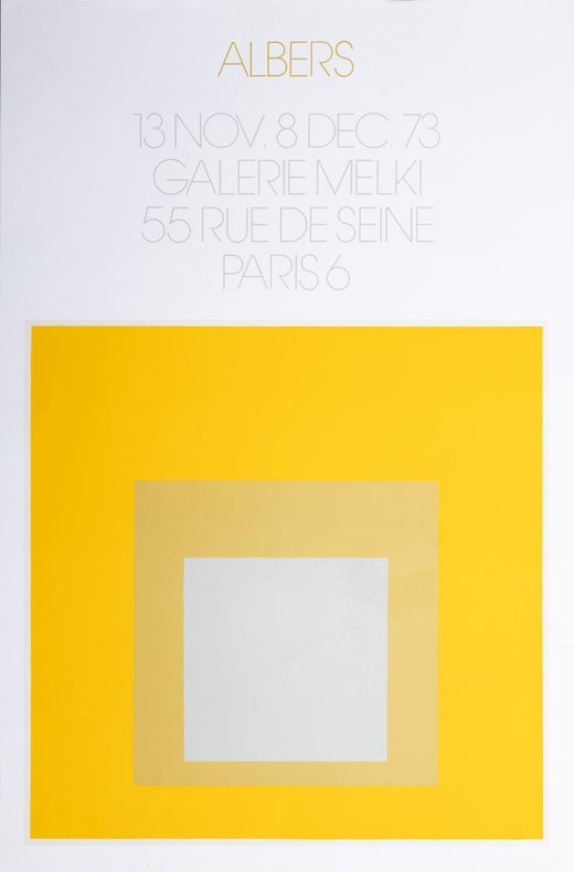 Abstract Lithographs by Josef Albers from Formulation and Articulation ...