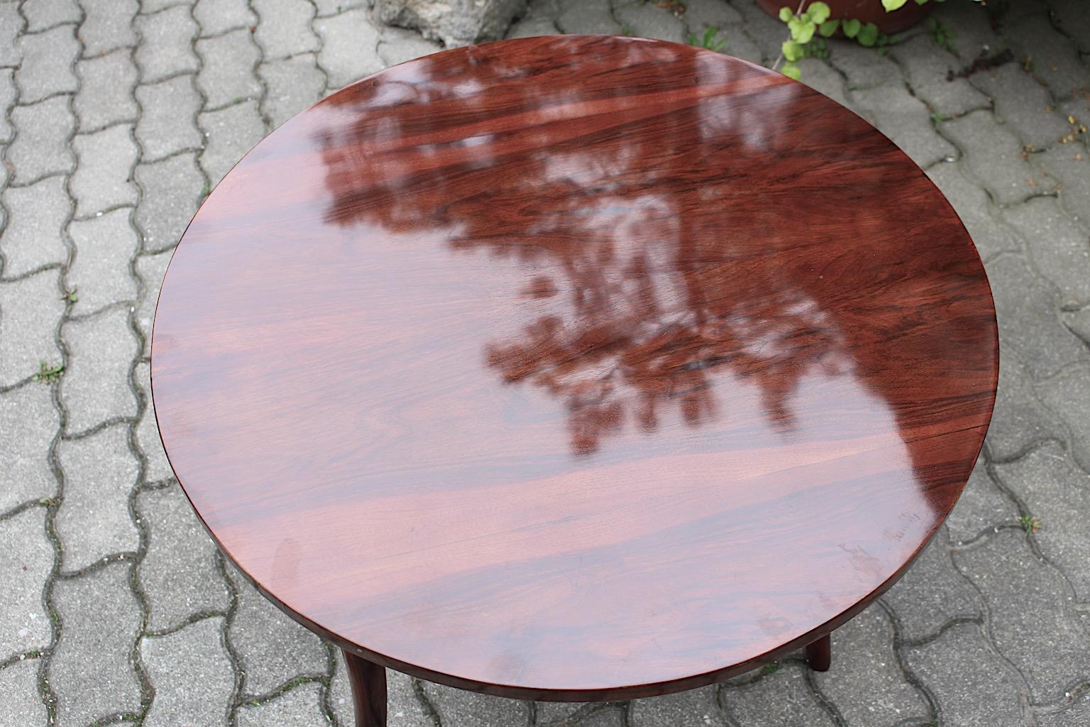 Josef Frank Art Deco Vintage Walnut Coffee Table Side Table Haus and ...
