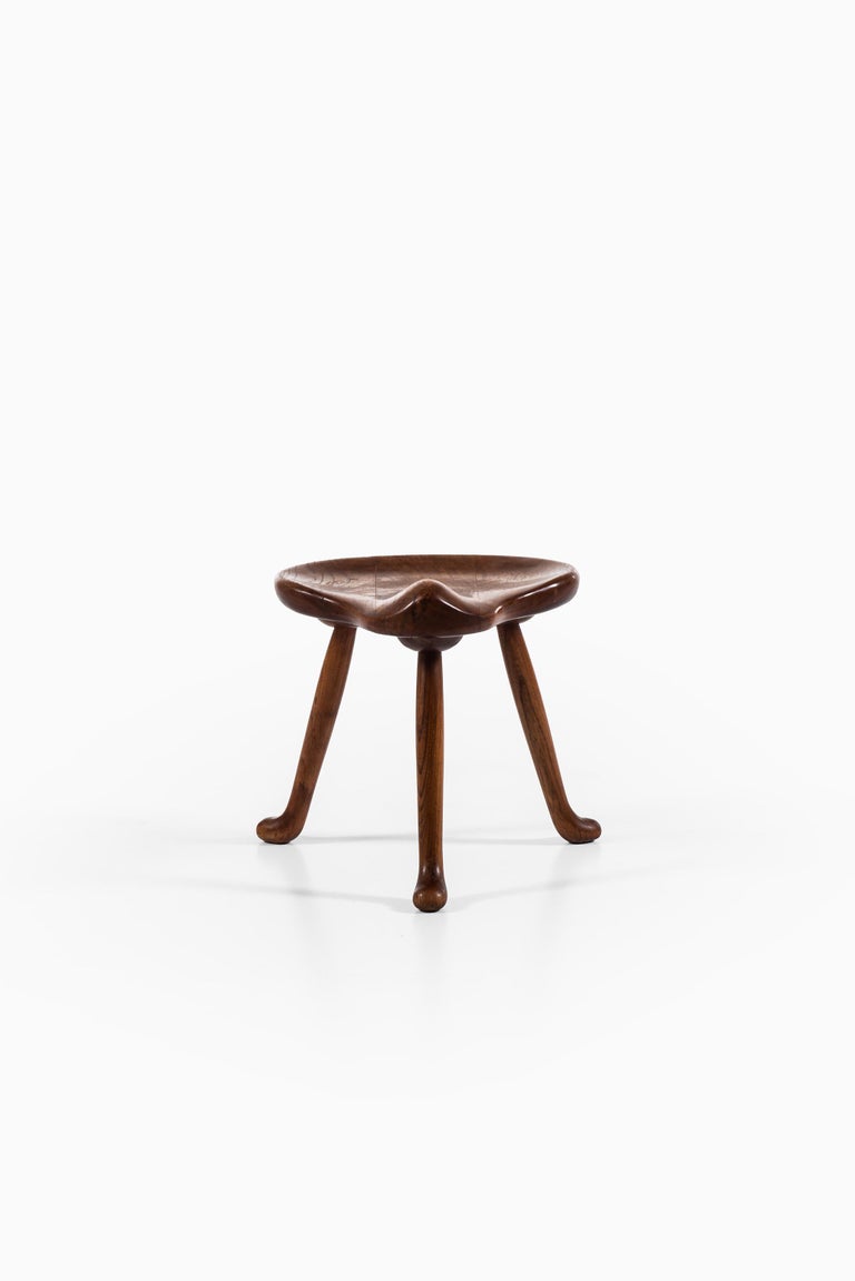 Josef Frank Stool in Oak Produced by Svenskt Tenn in Sweden at 1stDibs