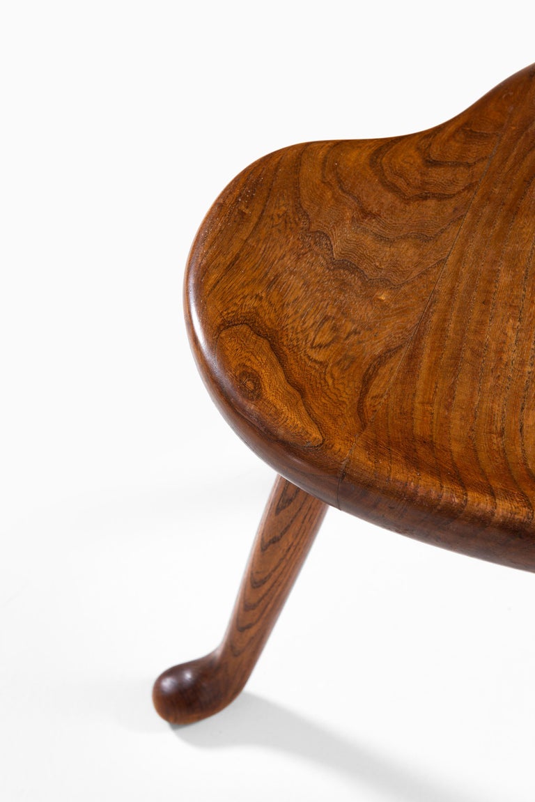 Josef Frank Stool in Oak Produced by Svenskt Tenn in Sweden at 1stDibs