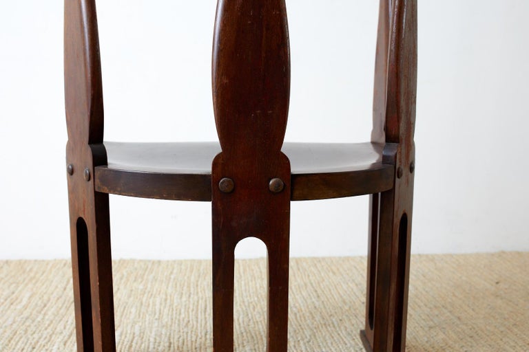 Josef Hoffman Attributed Vienna Secession Armchair #720 at 1stDibs ...