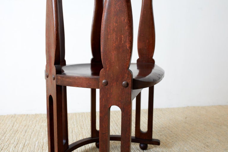 Josef Hoffman Attributed Vienna Secession Armchair #720 at 1stDibs ...