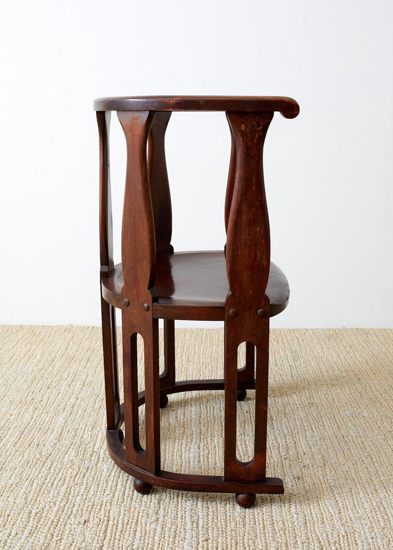 Josef Hoffman Attributed Vienna Secession Armchair #720 at 1stDibs ...