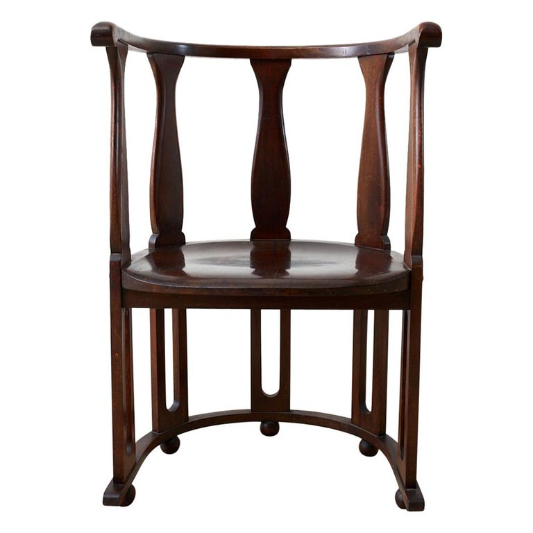 Josef Hoffman Attributed Vienna Secession Armchair #720 at 1stDibs ...