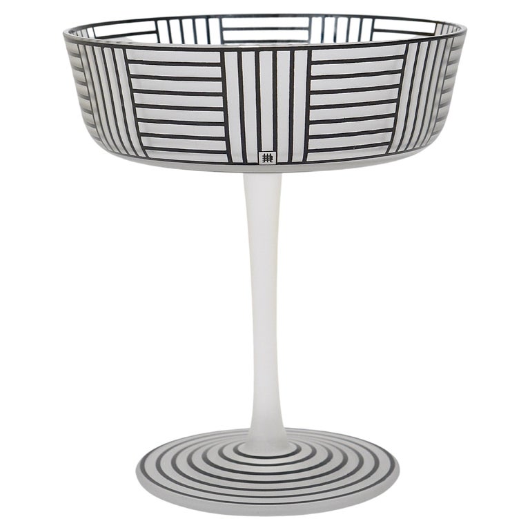 Josef Hoffmann Art Nouveau Champagne Cup Series B, Crystal Glass ...