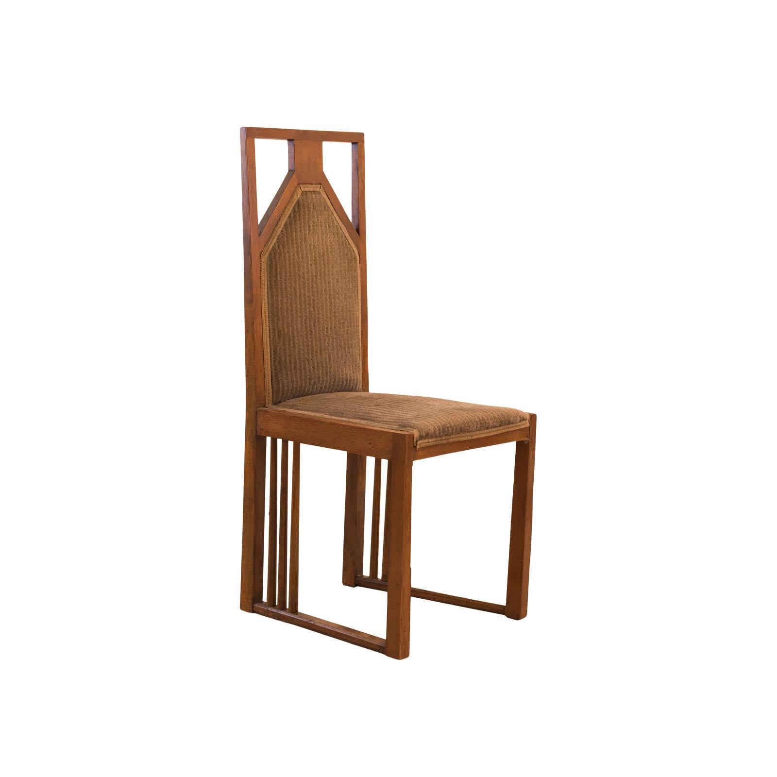 Josef Hoffmann Attr. Pair of Extraordinary Chairs 1905-10 Jugendstil ...