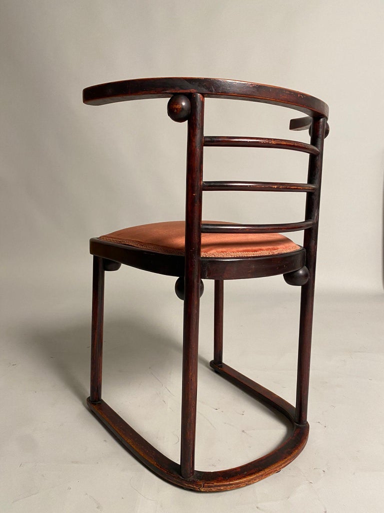Josef Hoffmann, Fledermaus Chair for J.J. Kohn, Austria, 1905 For Sale ...