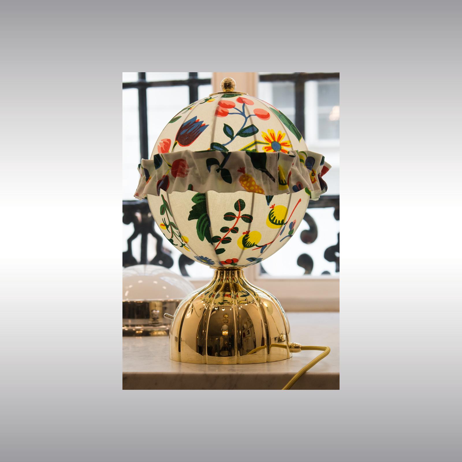 Josef Hoffmann and Josef Frank and Wiener Werkstaette Ball Table Lamp ...