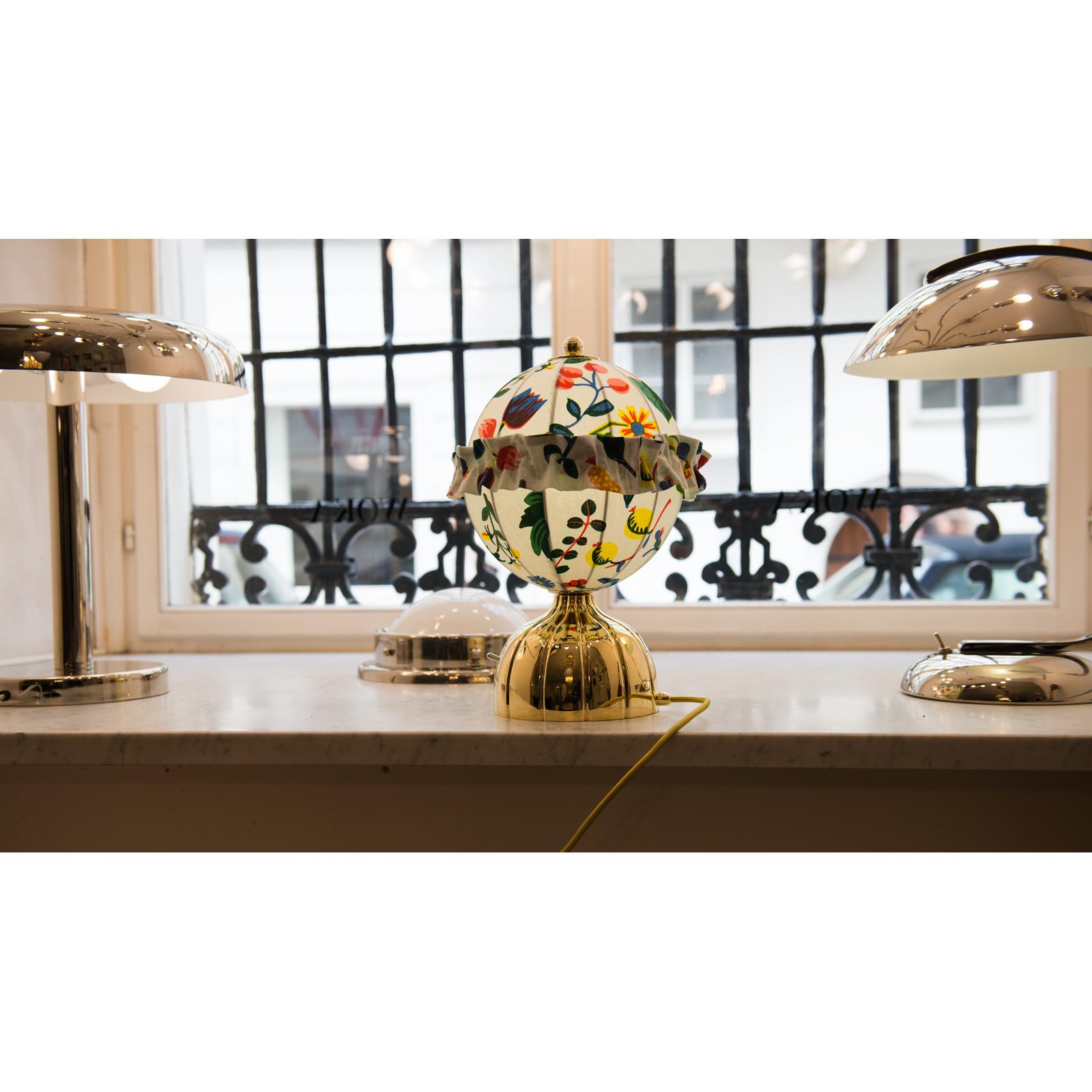 Josef Hoffmann and Josef Frank and Wiener Werkstaette Ball Table Lamp ...