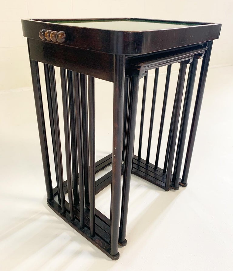 Josef Hoffmann Nesting Tables, Set of 4 For Sale at 1stDibs