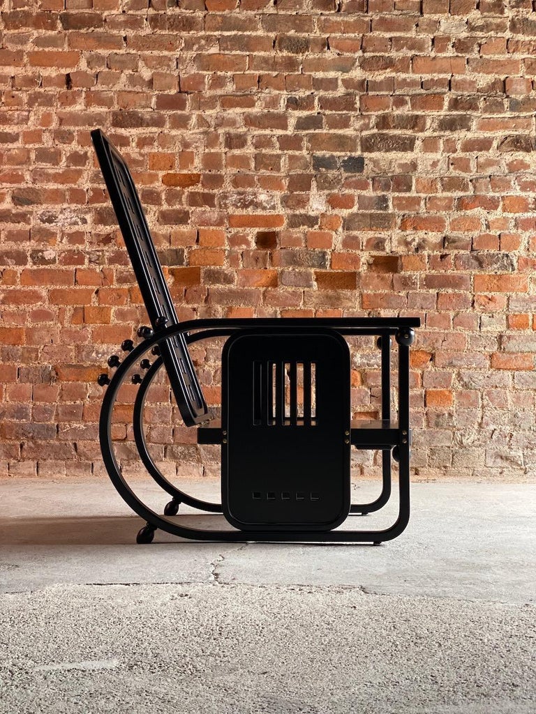 Josef Hoffmann Sitzmaschine Armchair by Wittmann Furniture, Vienna ...
