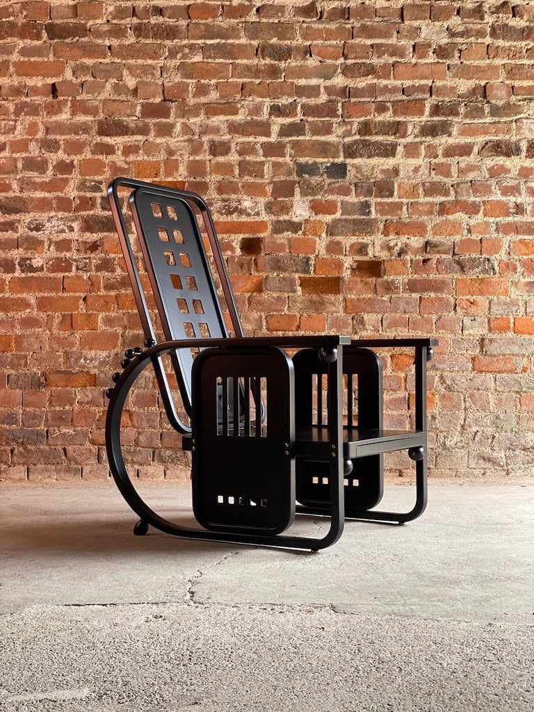 Josef Hoffmann Sitzmaschine Armchair by Wittmann Furniture, Vienna ...
