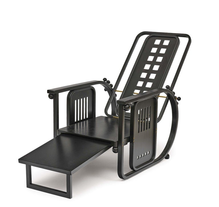 Josef Hoffmann Sitzmaschine Armchair by Wittmann Furniture, Vienna ...