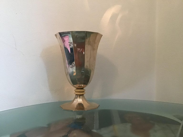 Josef Hoffmann “Stile” Vase Silver, 1930, Austria For Sale at 1stDibs