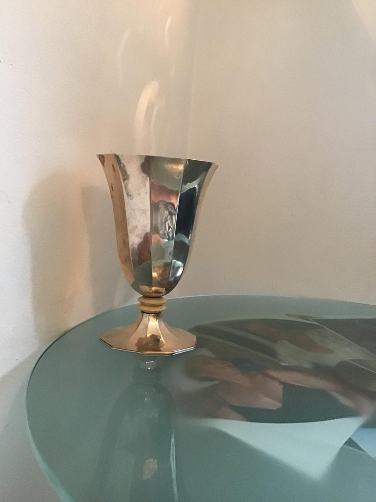 Josef Hoffmann “Stile” Vase Silver, 1930, Austria For Sale at 1stDibs