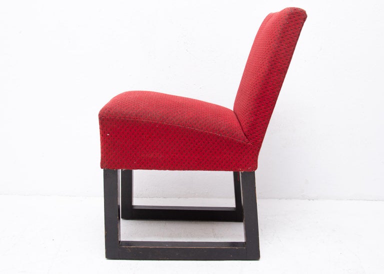 Josef Hoffmann Style Side Chair, 1920´s, Central Europe For Sale at 1stDibs