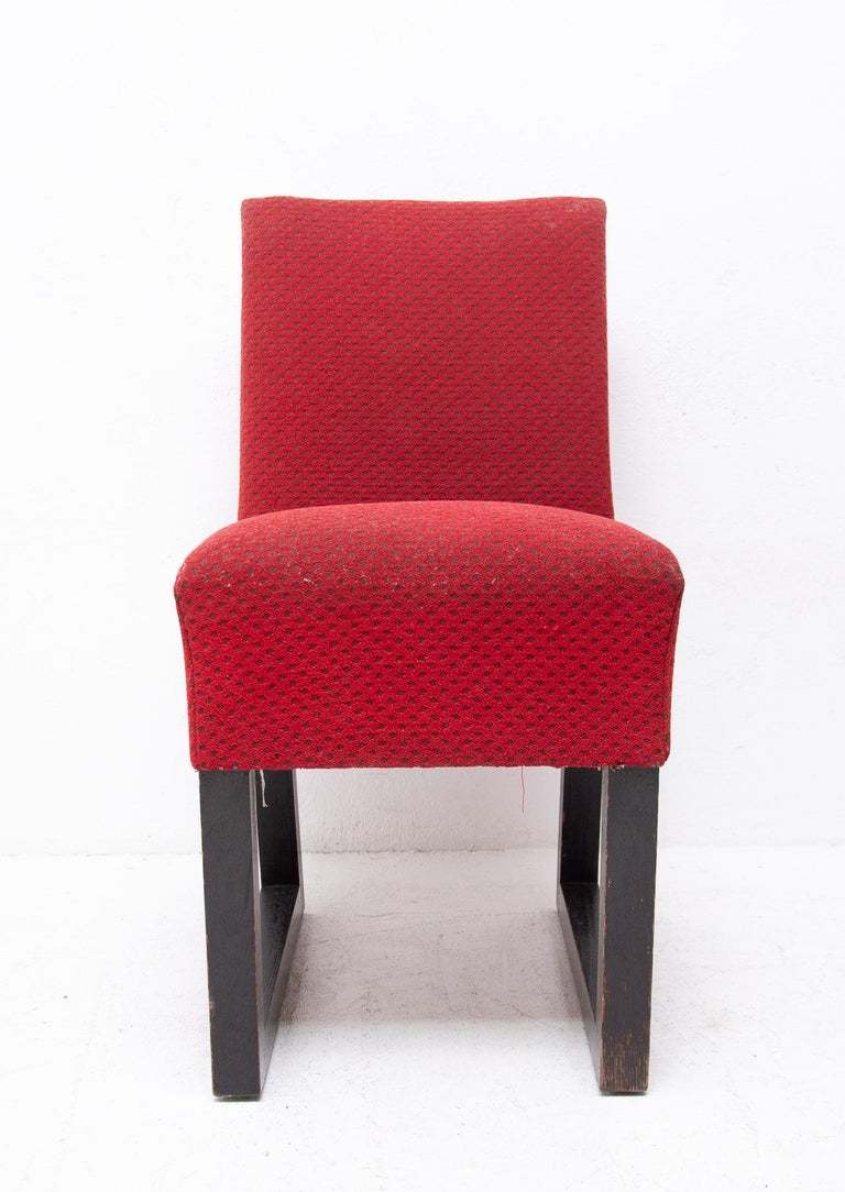Josef Hoffmann Style Side Chair, 1920´s, Central Europe For Sale at 1stDibs