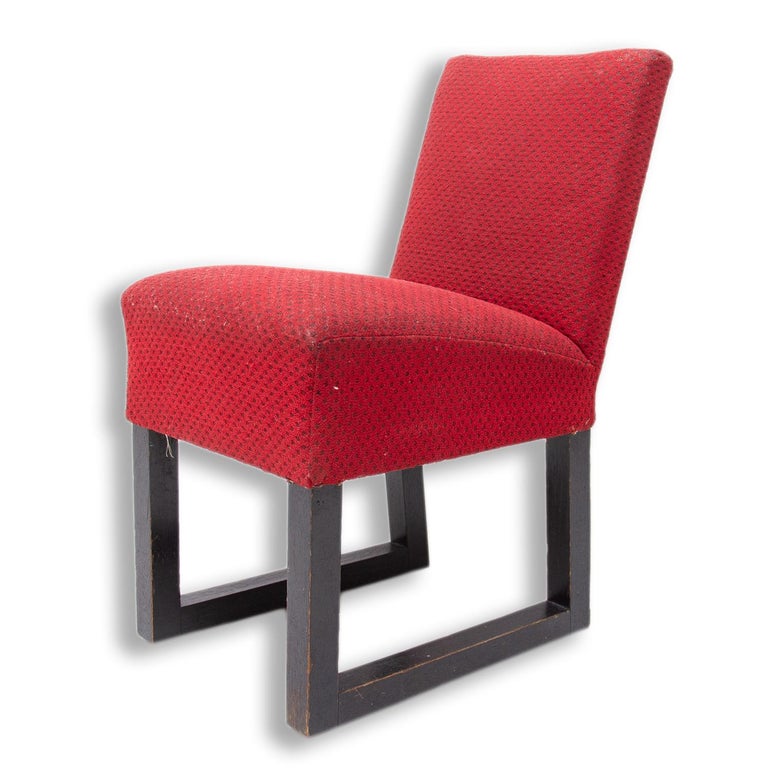 Josef Hoffmann Style Side Chair, 1920´s, Central Europe For Sale at 1stDibs