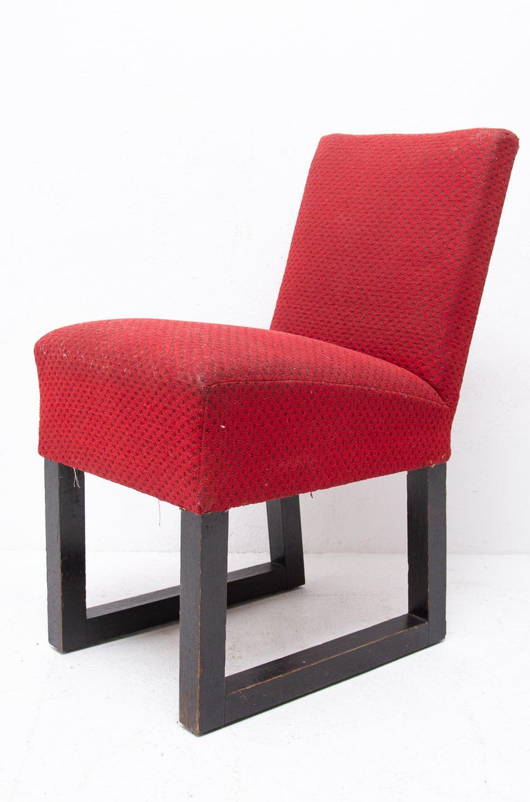 Josef Hoffmann Style Side Chair, 1920´s, Central Europe For Sale at 1stDibs