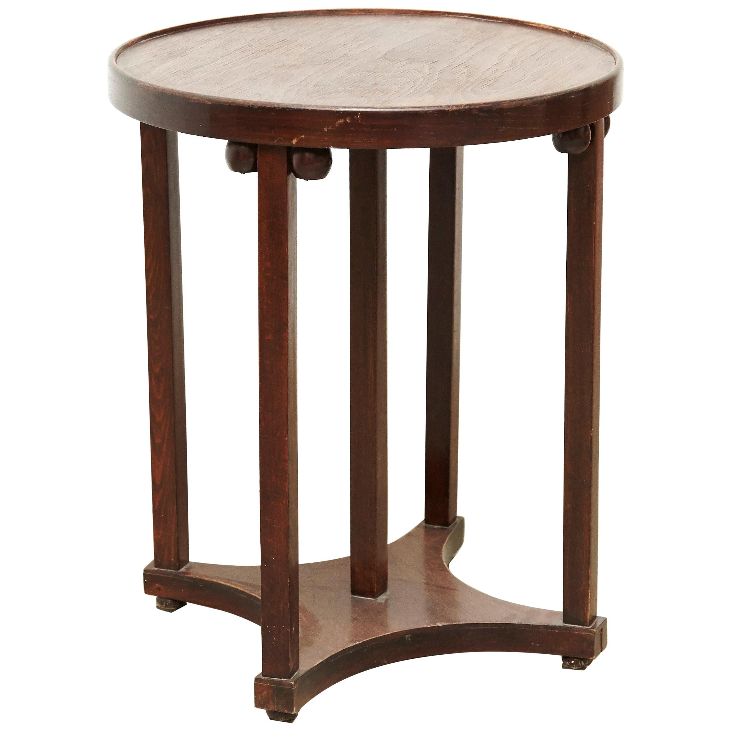 Josef Hoffmann Table for Thonet, circa 1910, Austria at 1stDibs