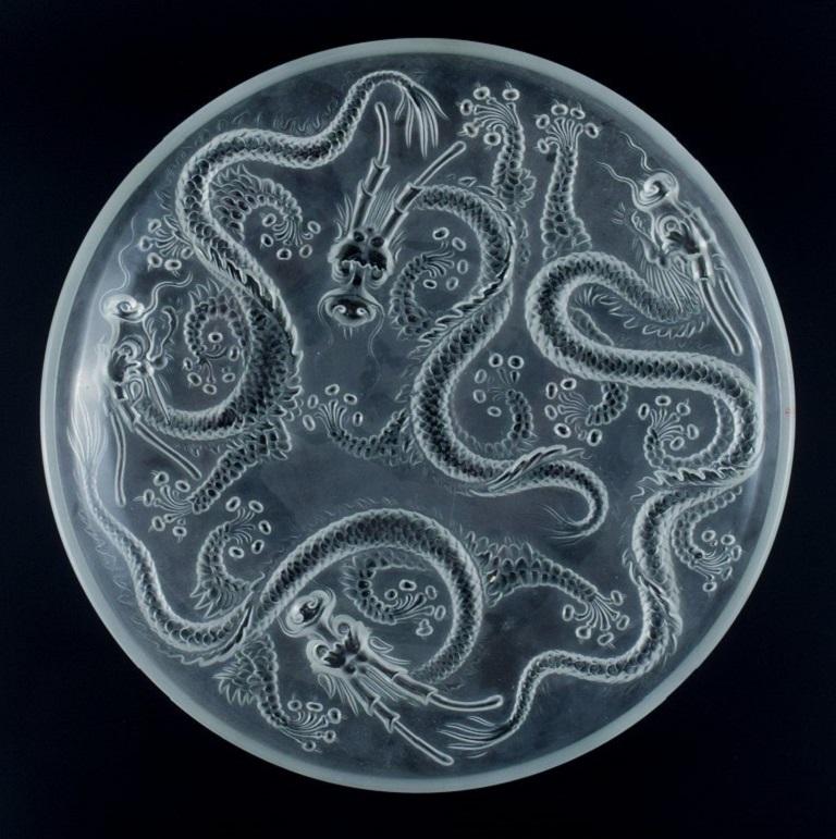 Josef Inwald, Large Art Glass Bowl in Barolac Glass For Sale at 1stDibs