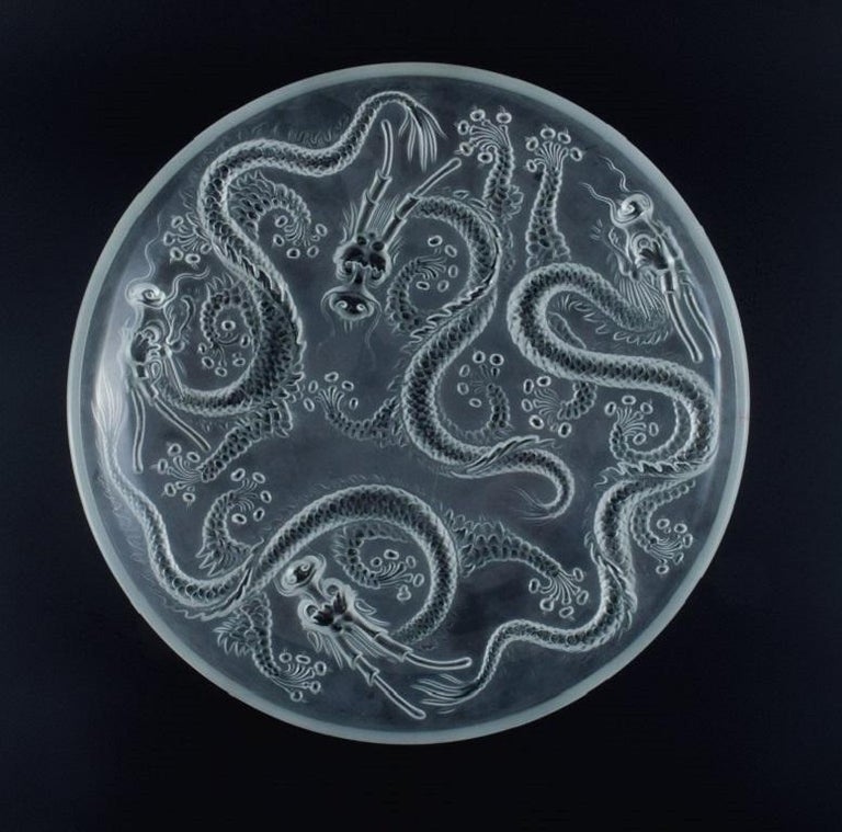 Josef Inwald, Large Art Glass Bowl in Barolac Glass For Sale at 1stDibs