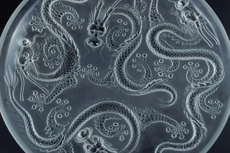 Josef Inwald, Large Art Glass Bowl in Barolac Glass For Sale at 1stDibs