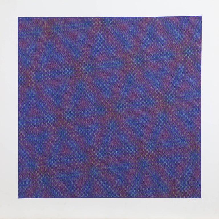 Josef Levi - Sérigraphie de Josef Levi, « Violet », 1970 en vente sur ...