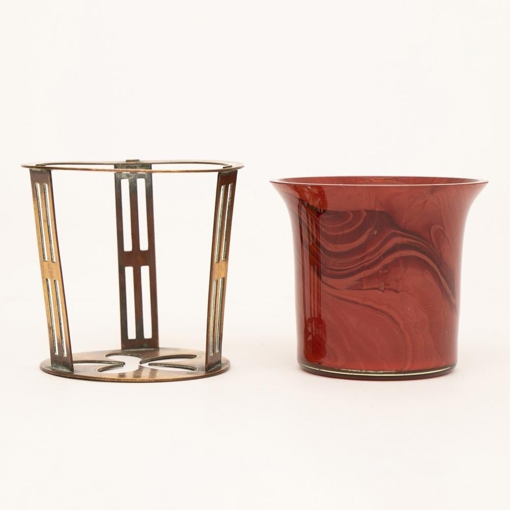 Josef Rindskopf Glass Vase, c.1900 For Sale at 1stDibs