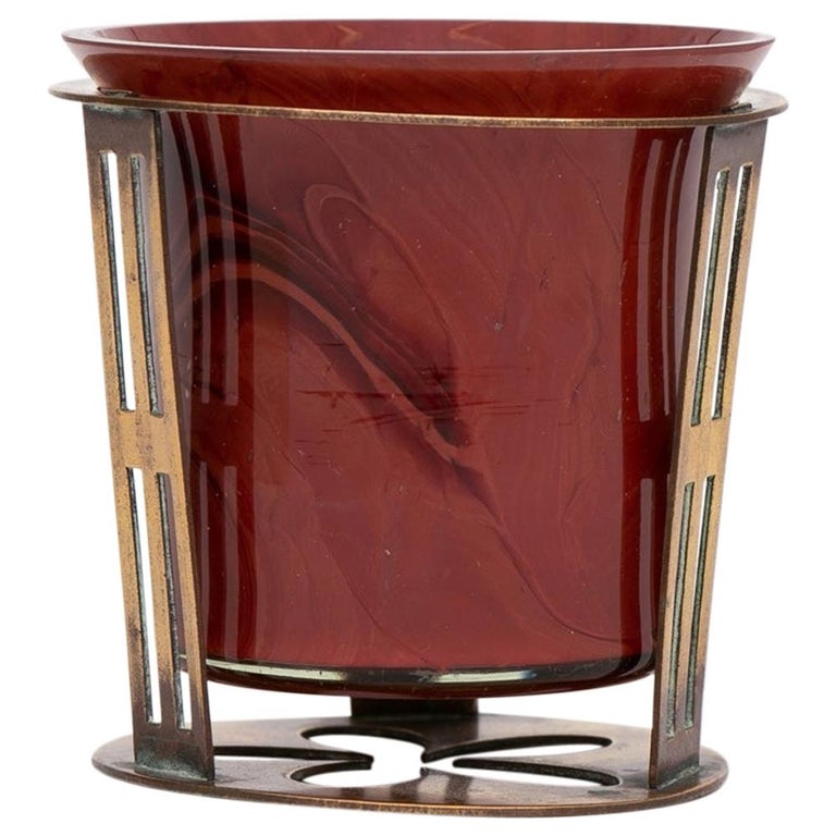 Josef Rindskopf Glass Vase, c.1900 For Sale at 1stDibs