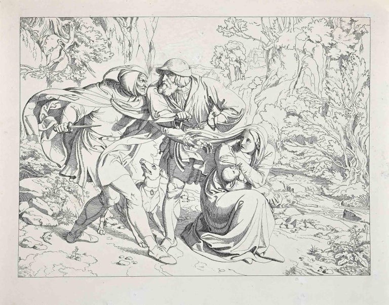 Josef Ritter von Führich - Scene from The Life and Death of Saint ...