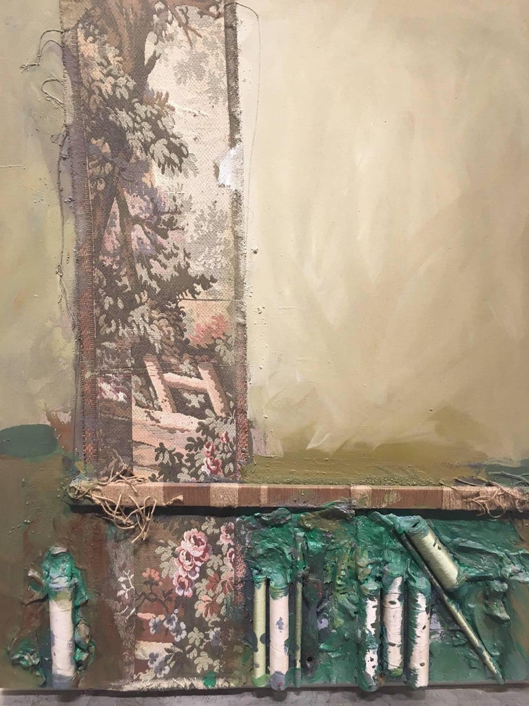 Josep Grau-Garriga - Homenaje al tapiz- original abstract mixed media ...