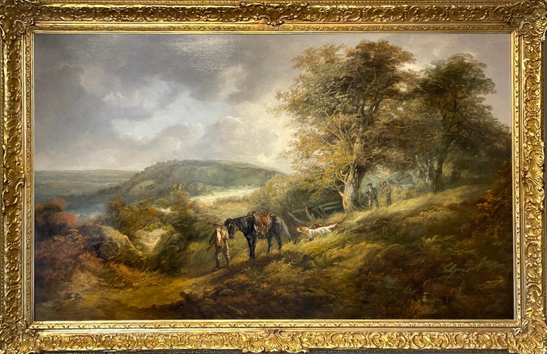 Joseph Barker - Oil Paintings, Landscapes, pair by Joseph Barker of ...