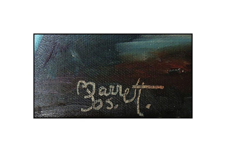 Joseph Barrett - Joseph Barrett Original Oil Painting On Canvas Signed ...