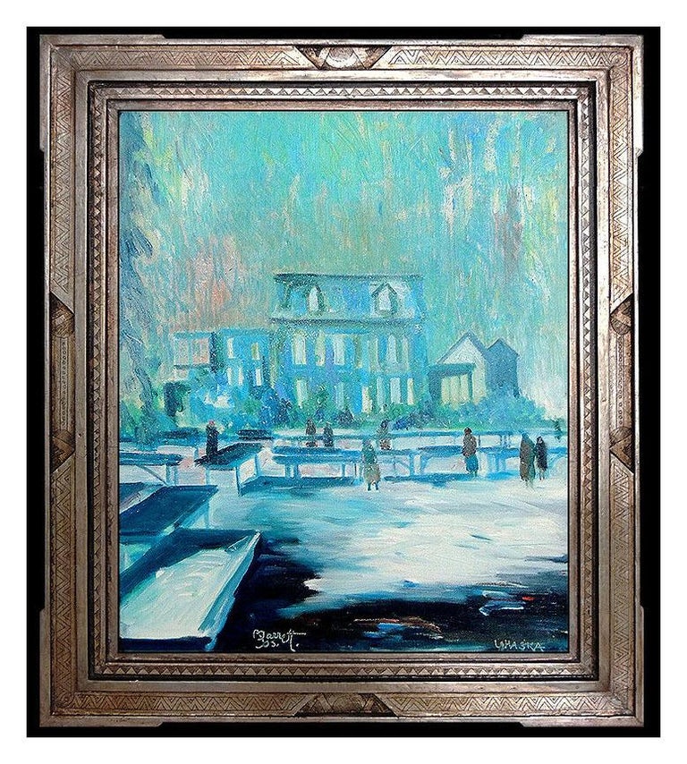Joseph Barrett - Joseph Barrett Original Oil Painting On Canvas Signed ...